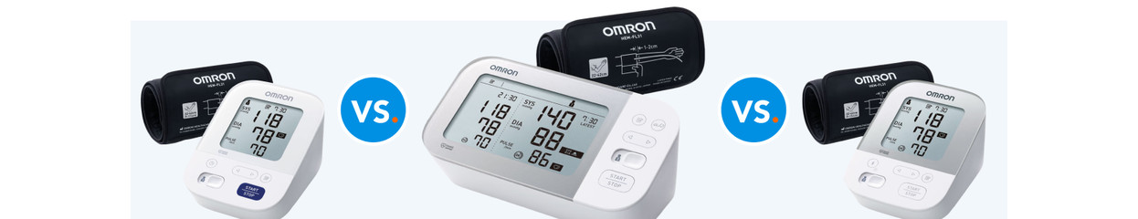 Compare the Omron X7, X4, and X3 | Coolblue - Free delivery & returns