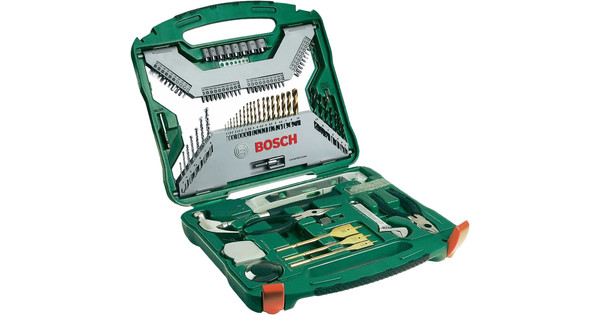Bosch X Line 103 Piece Accessory Set Titanium Plus Coolblue