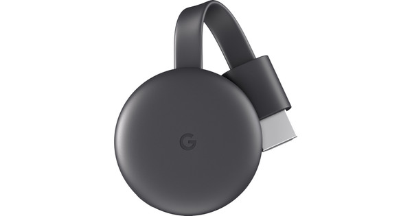 Google Chromecast 3 Charcoal Gray | Coolblue - Before 13:00, delivered ...