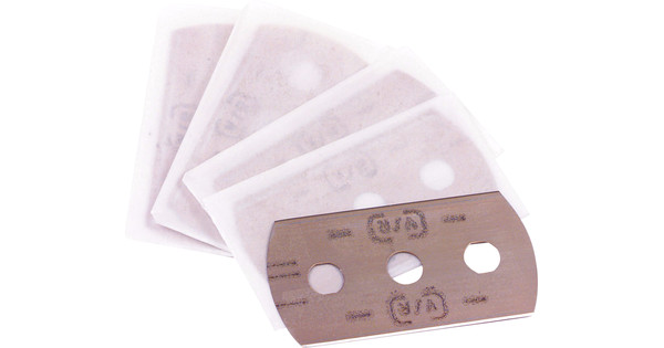 Scanpart Ersatz-Radiermesser für Keramikkochfelder, 5er-Set | Coolblue ...