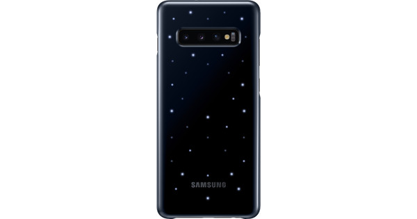 Samsung Galaxy S10 Plus Led Cover Rückseite Schwarz | Coolblue - Vor 17 ...