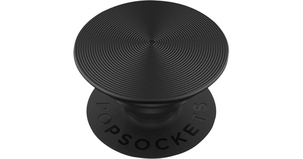 PopSockets Aluminium Schwarz | Coolblue - Vor 17:00, morgen da