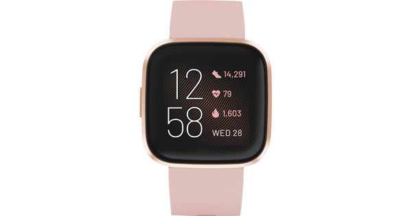 Fitbit Versa 2 Rosa | Coolblue - Vor 13:00, morgen da