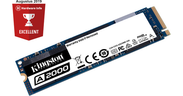 Kingston A2000 M.2 NVMe SSD, 1 TB | Coolblue - Vor 17:00, morgen da