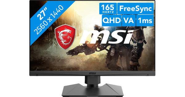 MSI Optix MAG272QP | Coolblue - Before 13:00, delivered tomorrow