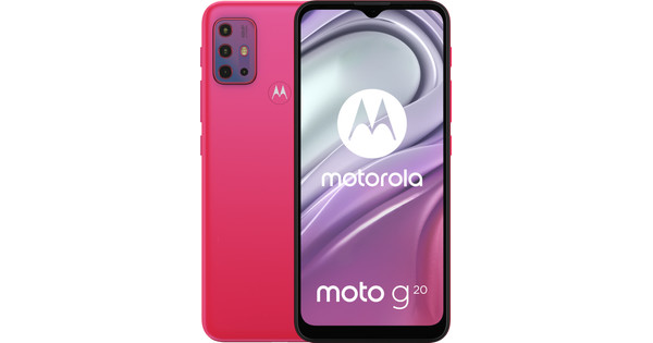 Motorola Moto G20 64GB Pink | Coolblue - Before 13:00, delivered tomorrow