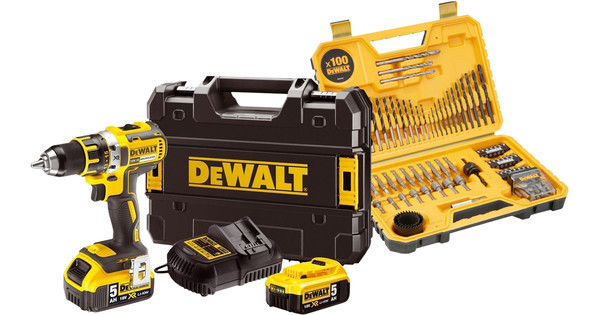DeWalt DCD791P2-QW + 100-piece drill and bit set | Coolblue - Before 13 ...