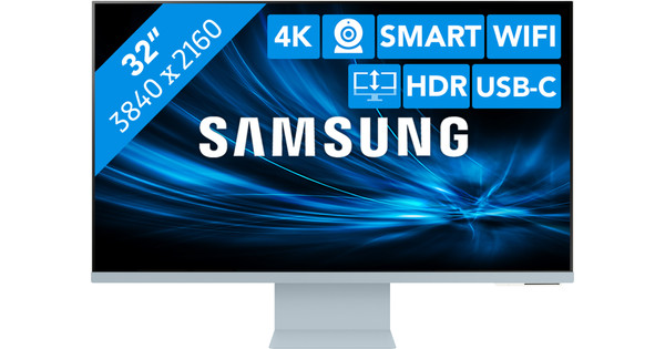Samsung LS32BM801UUXEN Smart Monitor M8 Blue | Coolblue - Before 13:00 ...