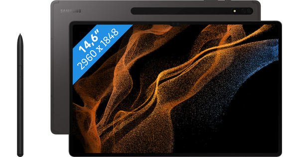 Samsung Galaxy Tab S8 Ultra 14,6 Zoll 128GB Wi-Fi Grau | Coolblue - Vor ...