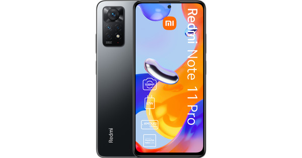 Xiaomi Redmi Note 11 Pro 128 GB Grau | Coolblue - Vor 13:00, morgen da