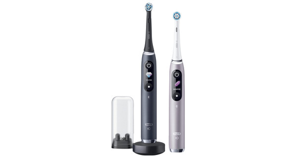 Oral-B iO 9n Rose Quartz und Onyx Schwarz Doppelpack Special Edition | Coolblue - Vor 13:00 ...