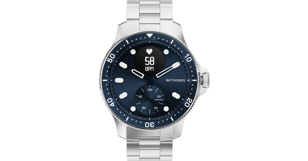 Withings ScanWatch Horizon Blue | Coolblue - Before 13:00, delivered ...