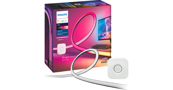 Philips Hue Gradient Lightstrip White and Color - für 24 bis 27 Zoll ...