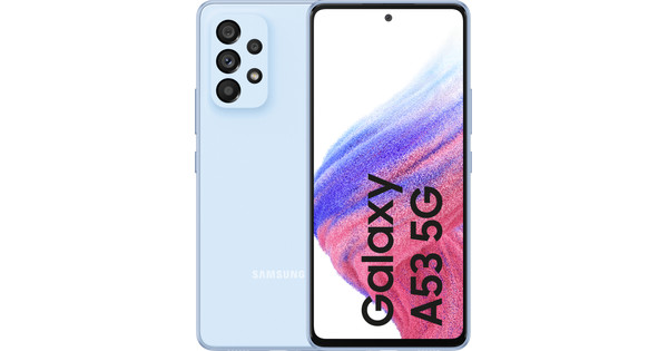 Samsung Galaxy A53 256GB Blue 5G | Coolblue - Before 13:00, delivered ...
