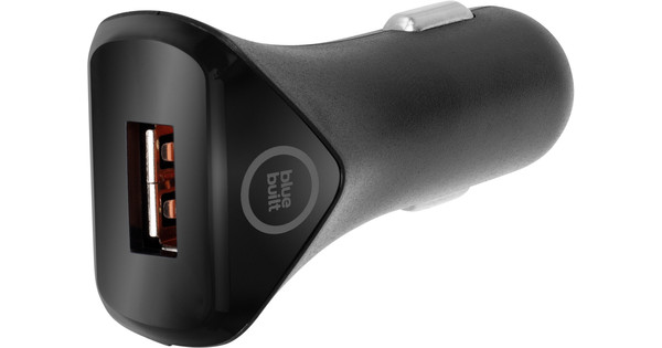 BlueBuilt Car Charger without Cable Quick Charge 18W Black | Coolblue ...