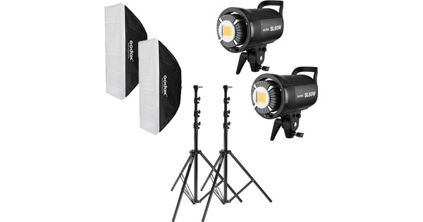 Godox SL60W Duo Kit - Video Light | Coolblue - Fast delivery