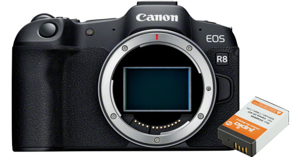 Canon EOS R8 + Battery | Coolblue - Before 13:00, delivered tomorrow