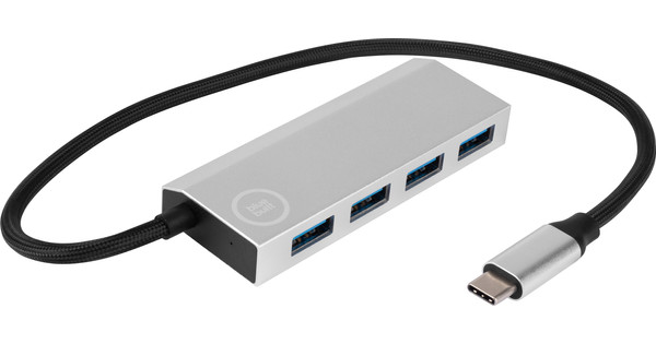 BlueBuilt USB-A/C 3.0 Hub mit 4 Ports | Coolblue - Vor 13:00, morgen da
