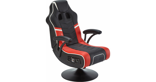X Rocker Viper 2.1 Audio Gaming Chair - Black / Red | Coolblue - Before ...