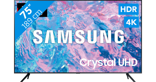 Samsung GU75CU7179 (2023) | Coolblue - Schnelle Auslieferung