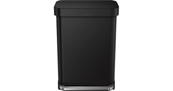 Simplehuman Trash Can Liner Pocket 55L Black | Coolblue - Before 13:00 ...