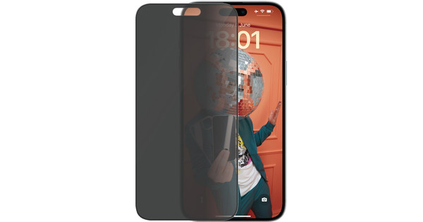 PanzerGlass Ultra-Wide Fit Apple iPhone 15 Plus Privacy Screen ...