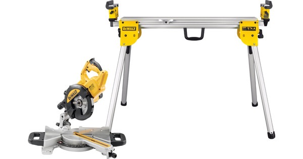 DeWalt DWS773-QS + Gestell | Coolblue - Schnelle Lieferung