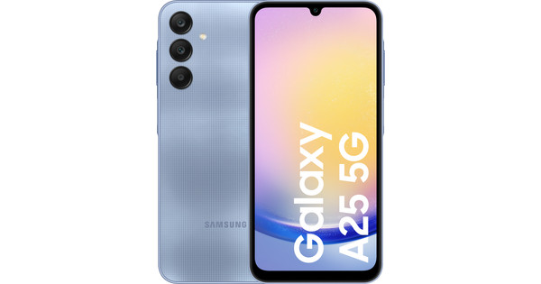 Samsung Galaxy A25 256GB Blue 5G | Coolblue - Before 13:00, delivered ...