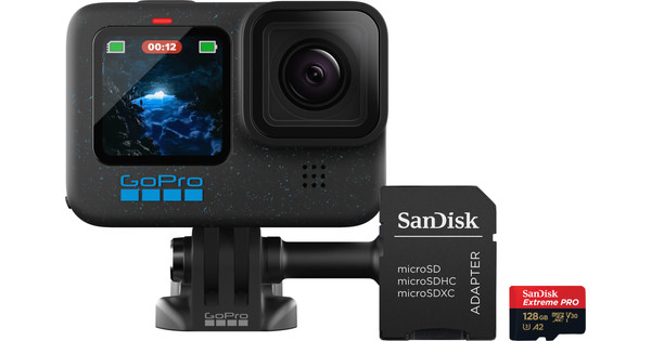 GoPro HERO 12 Black + 128GB SD Memory Card | Coolblue - Before 13:00 ...