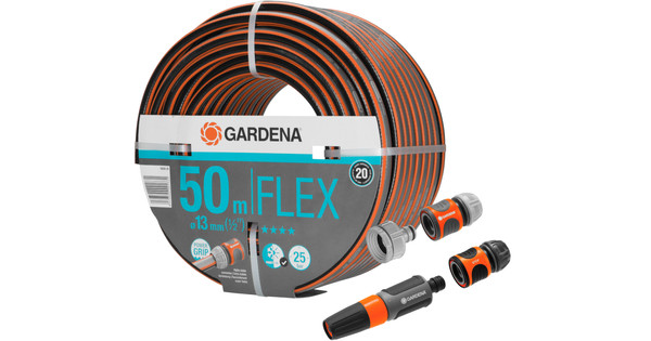 GARDENA Gardena Comfort FLEX 1/2 50m + Adapters | Coolblue - Before 12: ...