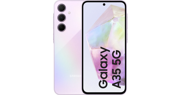 Samsung Galaxy A35 128GB Purple 5G | Coolblue - Before 13:00, delivered ...