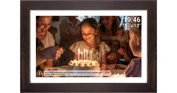 Denver PFF-1543 Dark Wood | Coolblue - Before 13:00, delivered tomorrow