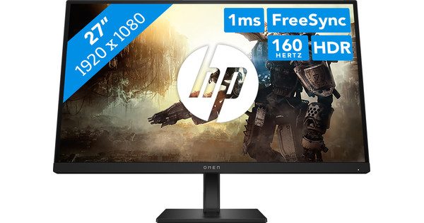 HP OMEN 27 Gaming Monitor | Coolblue - Before 13:00, delivered tomorrow
