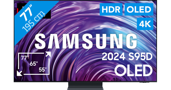 Samsung OLED GQ77S95DAT (2024) | Coolblue - Schnelle Auslieferung