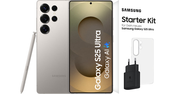 Samsung Galaxy S25 Ultra 256GB Gray 5G + Accessory Pack | Coolblue ...