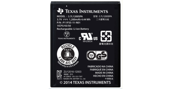 Texas Instruments rechargeable battery | Coolblue - Before 13:00 ...