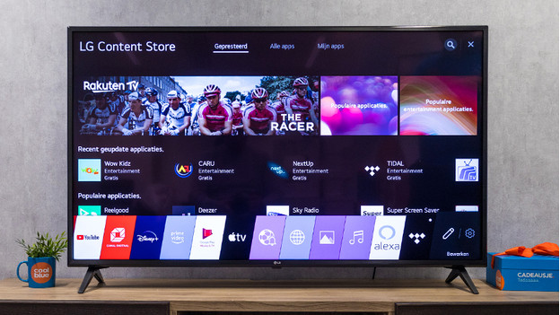 How do I set up apps on my LG smart TV? | Coolblue - Free delivery ...