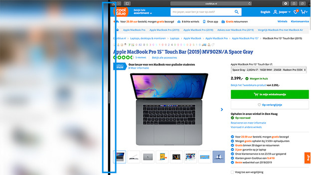 How do I set up split screen on my MacBook? | Coolblue - Free delivery ...