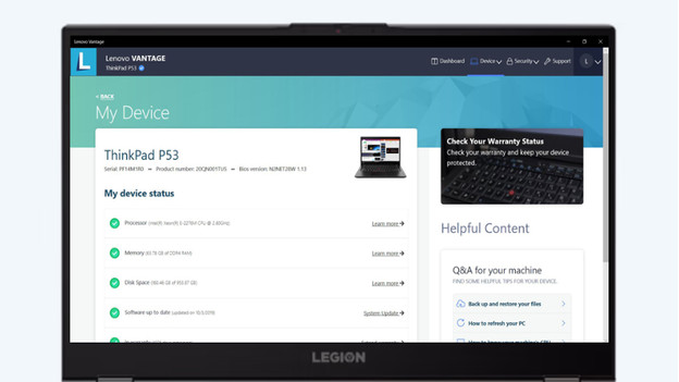What's Lenovo Vantage? | Coolblue - Free delivery & returns