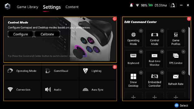 Get started with the Armoury Crate on the ASUS ROG Ally | Coolblue ...