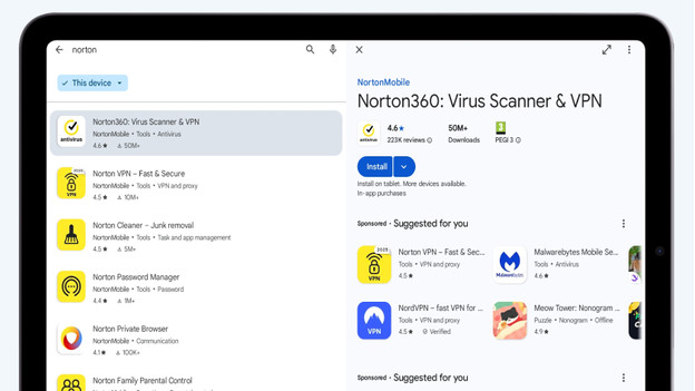 What does Norton 360 Deluxe antivirus do on your Android smartphone or ...