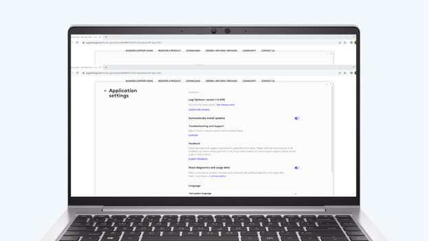How do I install and update the software on my Logitech keyboard ...