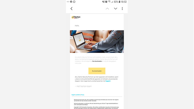 How do I install Norton Security on my tablet and smartphone ...