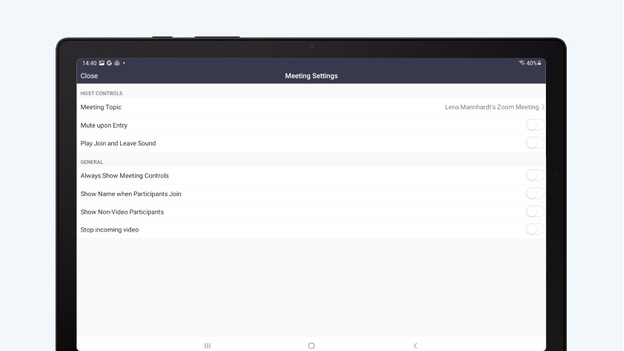 How does Zoom work on your Android tablet? | Coolblue - Free delivery ...
