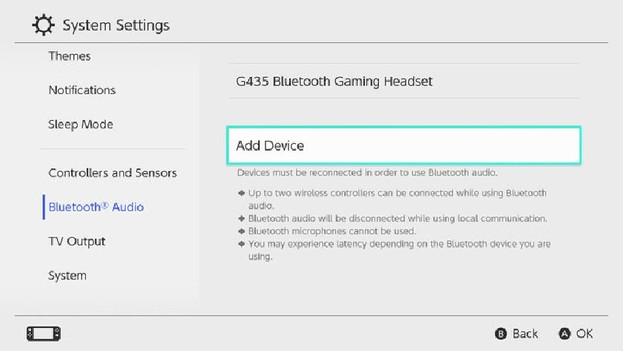 How do you use the microphone of your gaming headset on the Nintendo ...