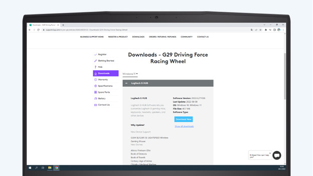 How do you update the firmware of your Logitech G racing wheel ...