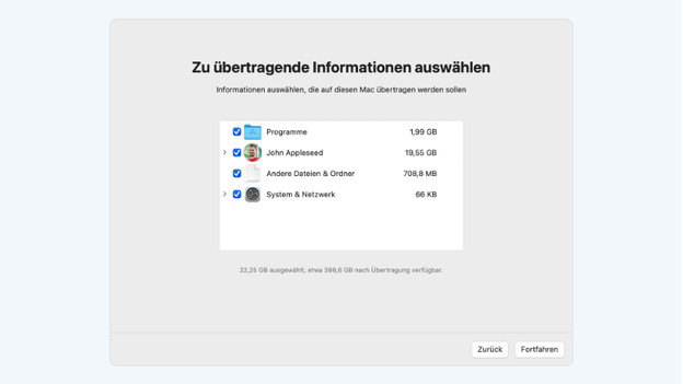 Wie übertrage ich die Daten meines alten MacBooks auf ein neues ...