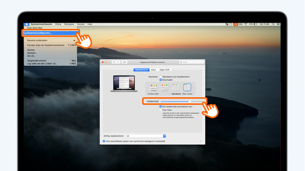 How do you adjust the colors of your screen in macOS? | Coolblue - Free delivery & returns