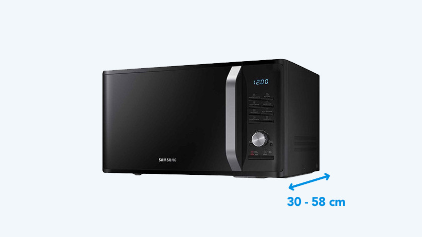 What are the dimensions of a microwave? | Coolblue - Free delivery ...