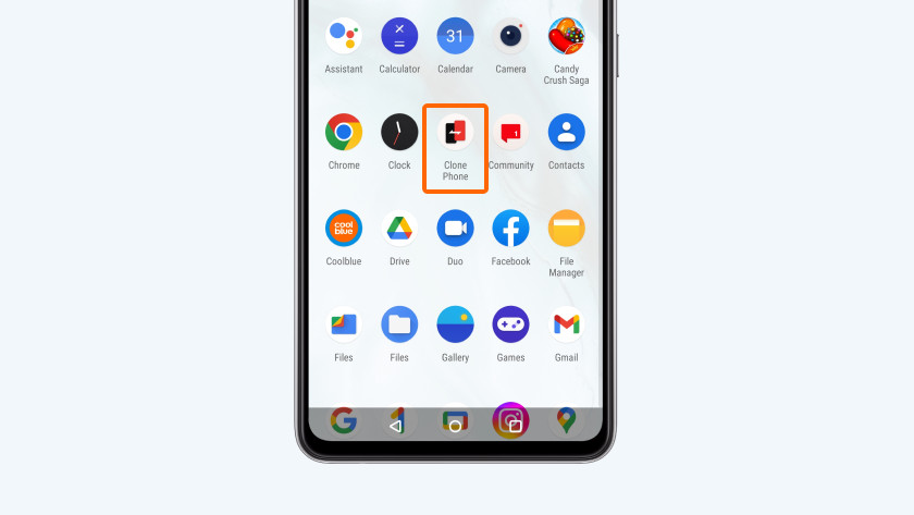 How do I transfer with OnePlus Switch? | Coolblue - Free delivery & returns